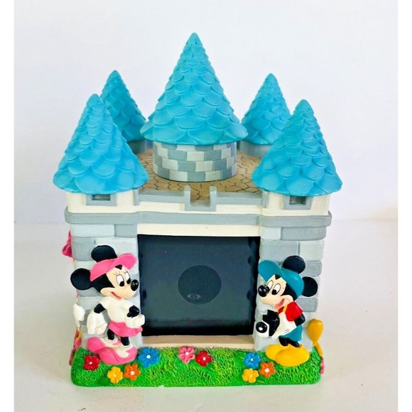 Disney | Accents | Walt Disney World Castle Cube Picture Frame Mickey ...
